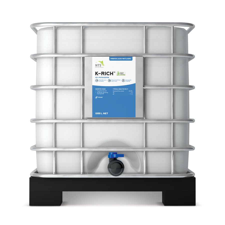 K-Rich™ | Liquid Potassium Fertiliser | Improve Fruit/Seed Fill – Nutri ...