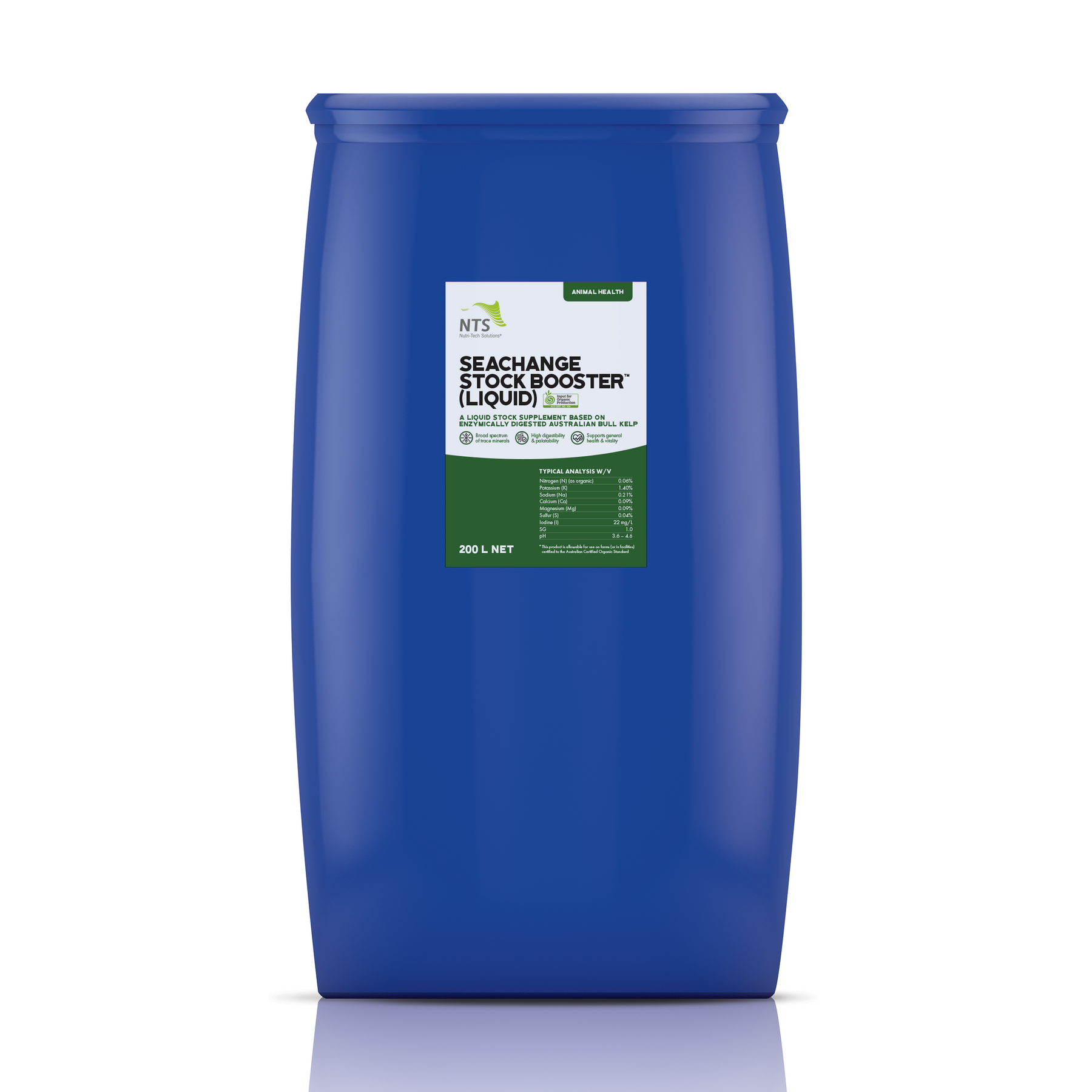 SeaChange Stock Booster™ (Liquid) | Kelp Animal Supplement – Nutri-Tech ...
