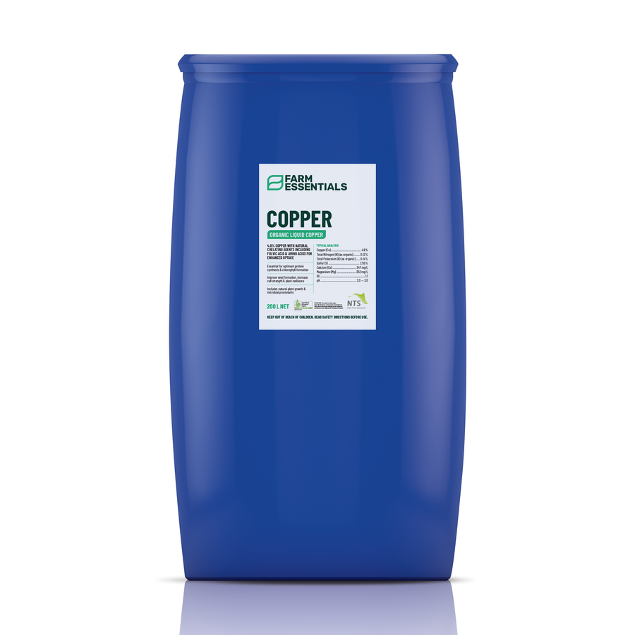 Copper Essentials™ | Organic Liquid Copper Fertiliser | NTS – Nutri ...