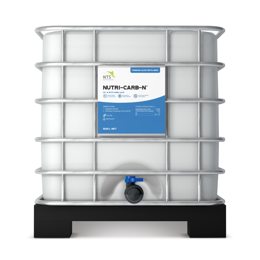 Nutri-Carb-N™ | Humic Acid Stabilised Nitrogen Fertiliser – Nutri-Tech ...