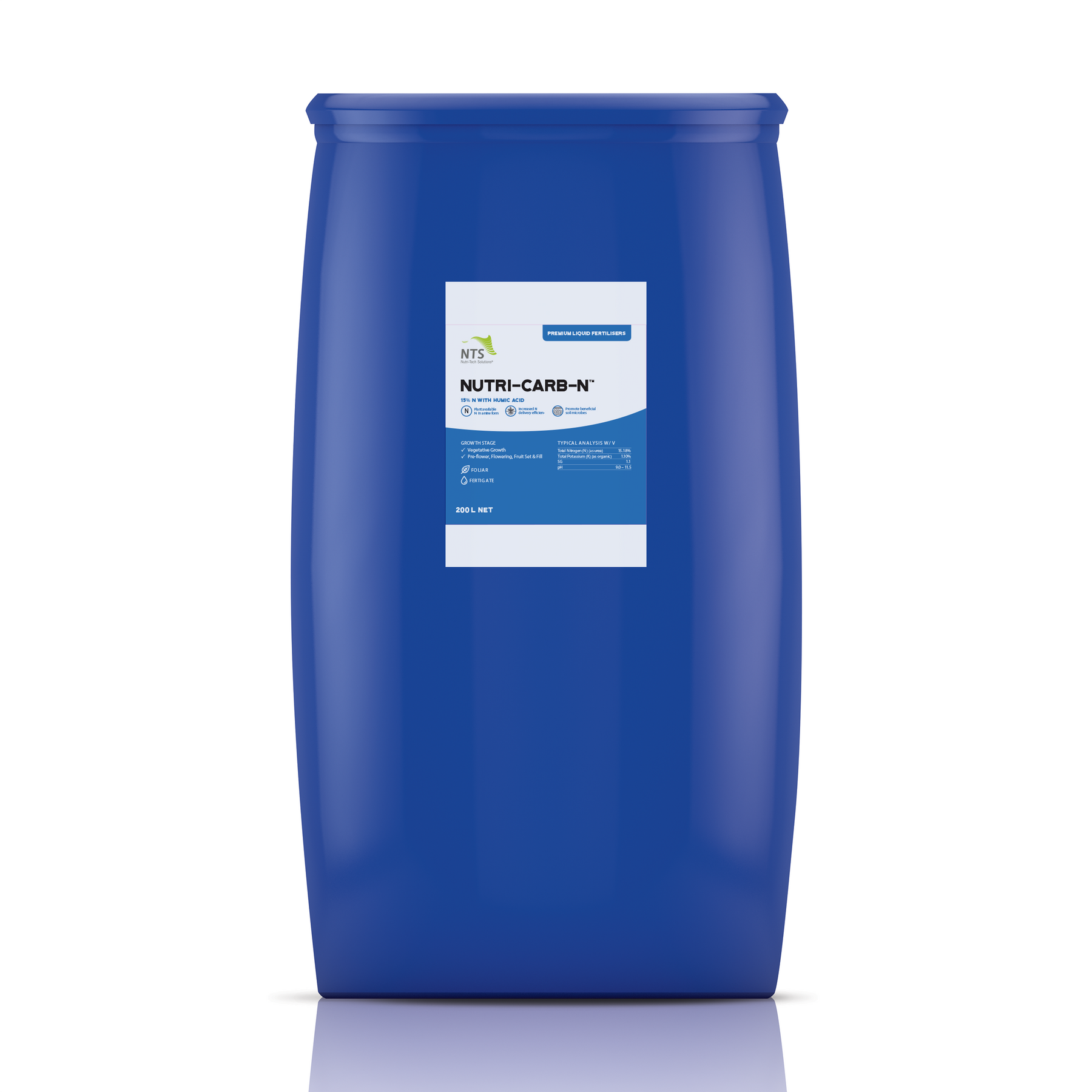 Nutri-Carb-N™ | Humic Acid Stabilised Nitrogen Fertiliser – Nutri-Tech ...