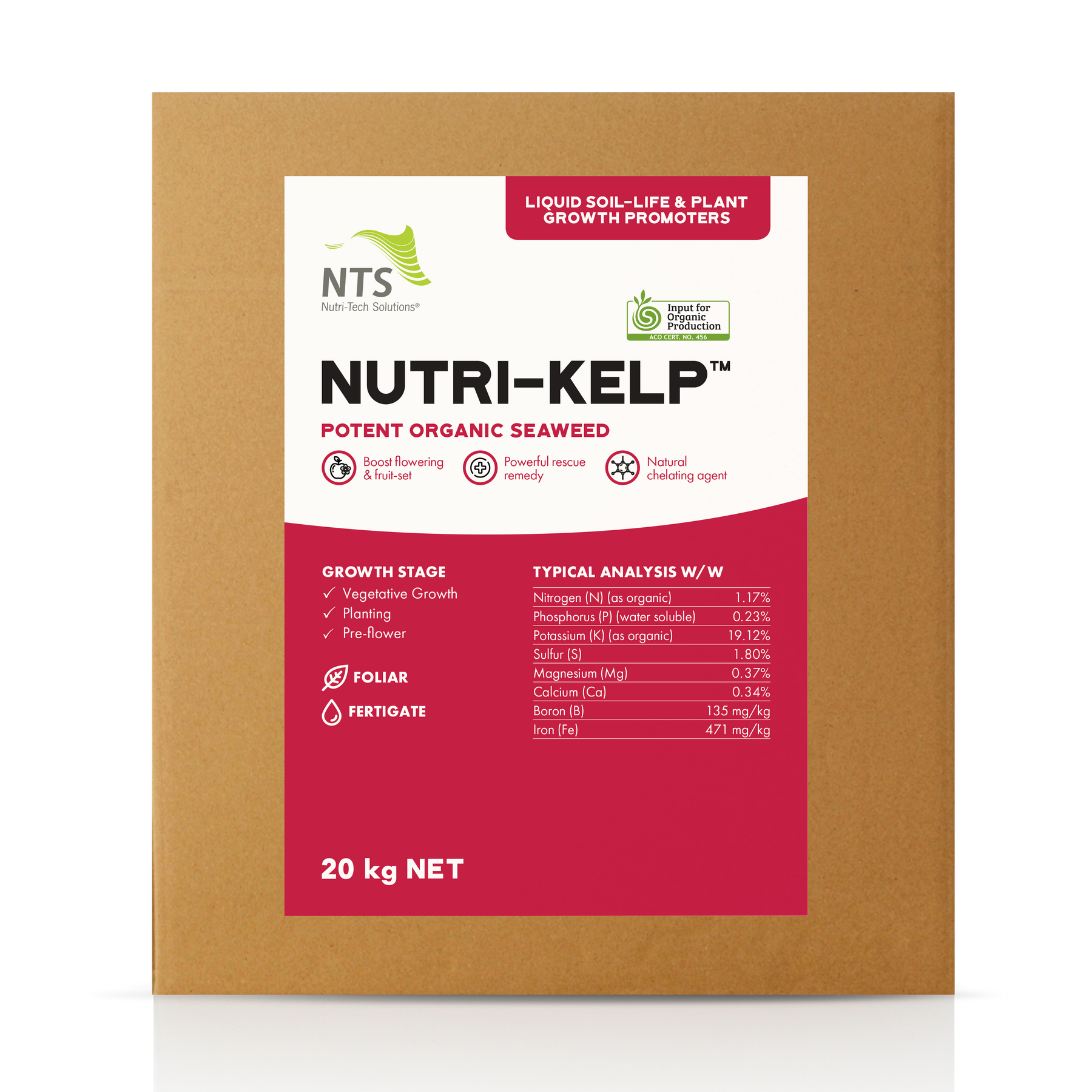 Nutri-Kelp™ | Organic Soluble Seaweed Fertiliser – Nutri-Tech Solutions Pty Ltd