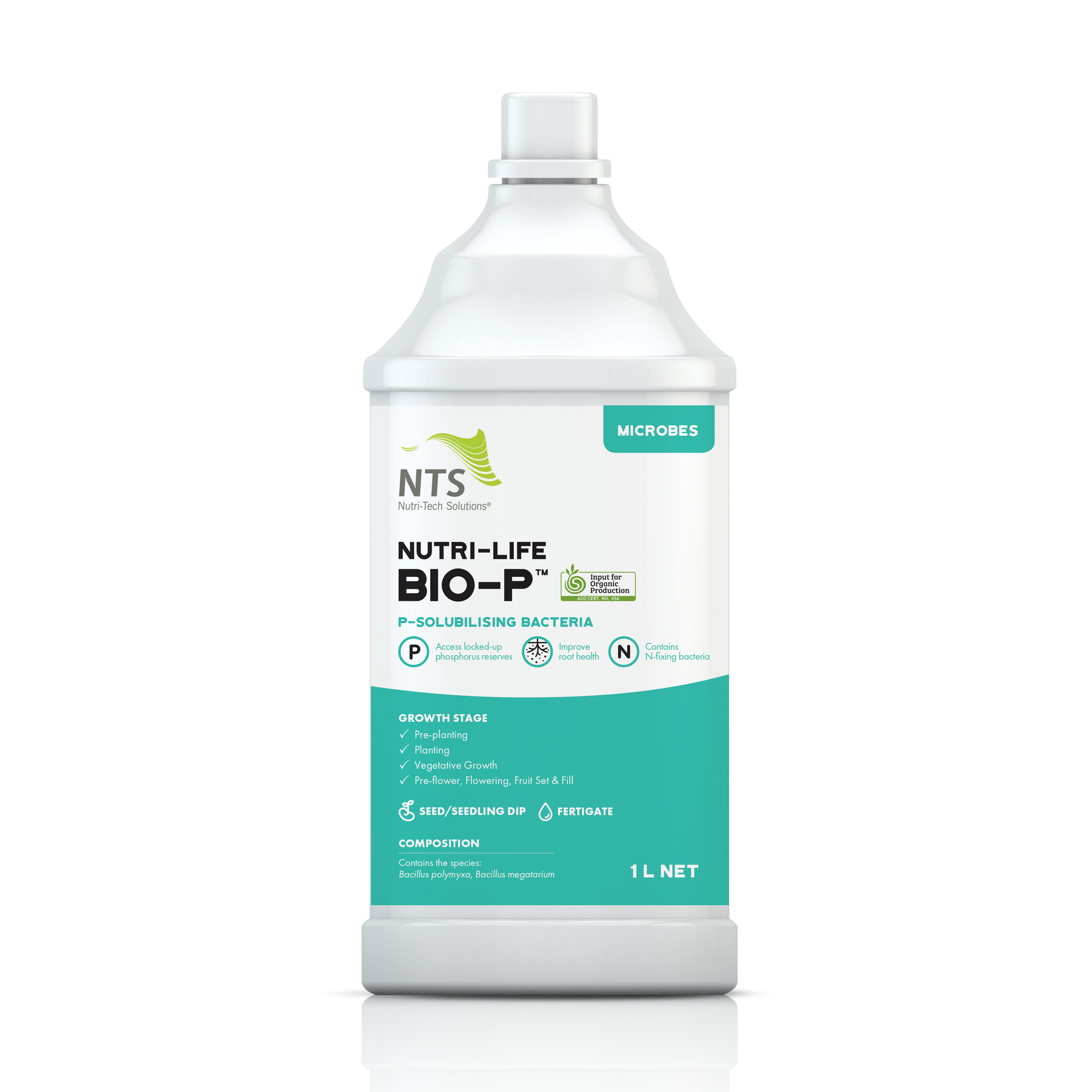 Nutri-Life Bio-P™ | Organic Bacteria | Phosphate Solubilisation – Nutri ...