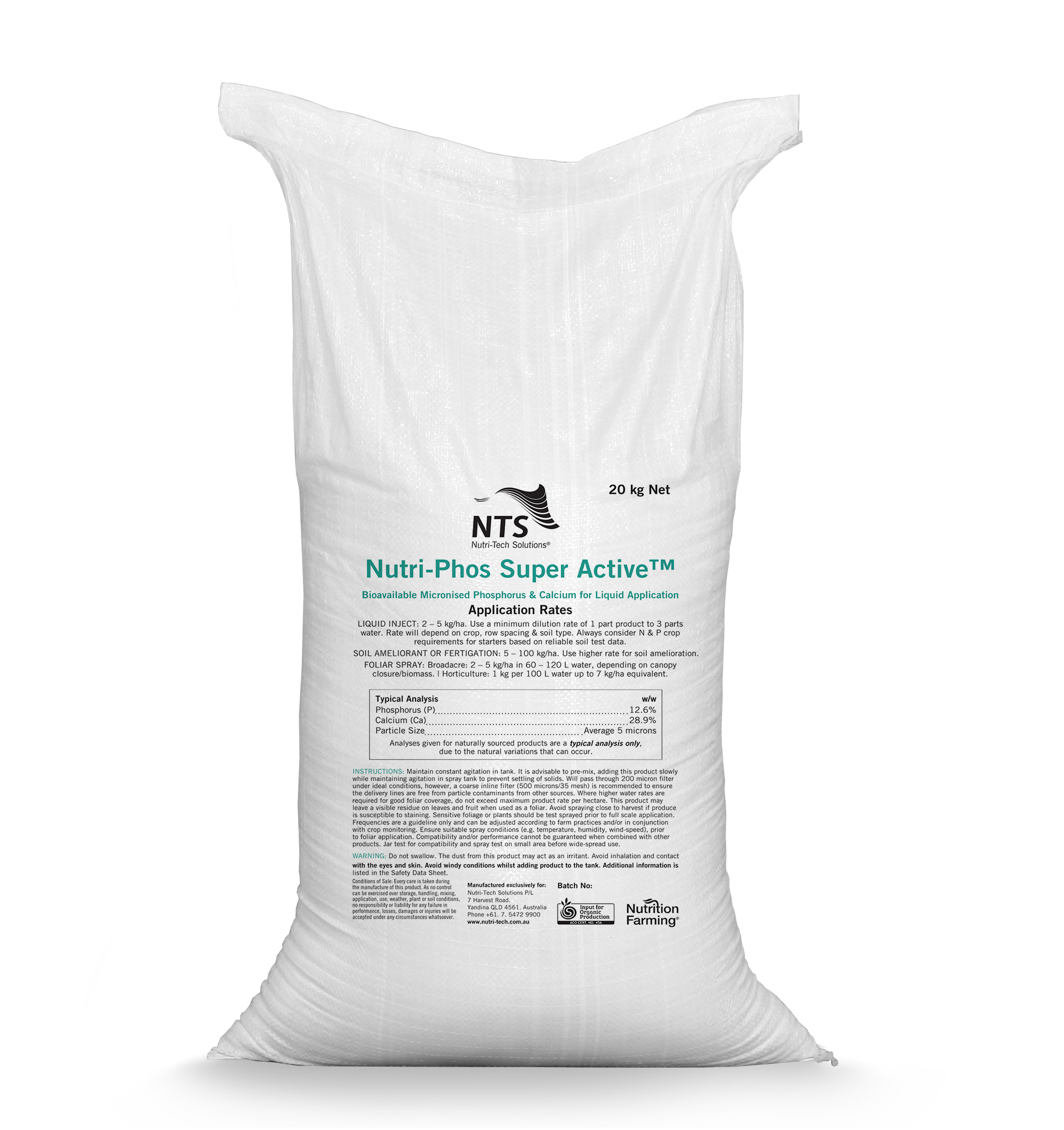 Nutri-Phos Super Active™ | Bioavailable micronised phosphorus and ...